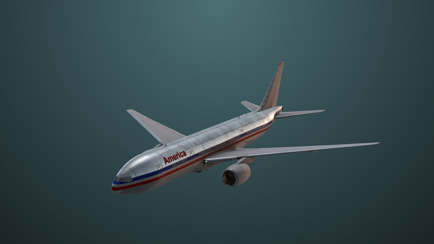 airplane c4d