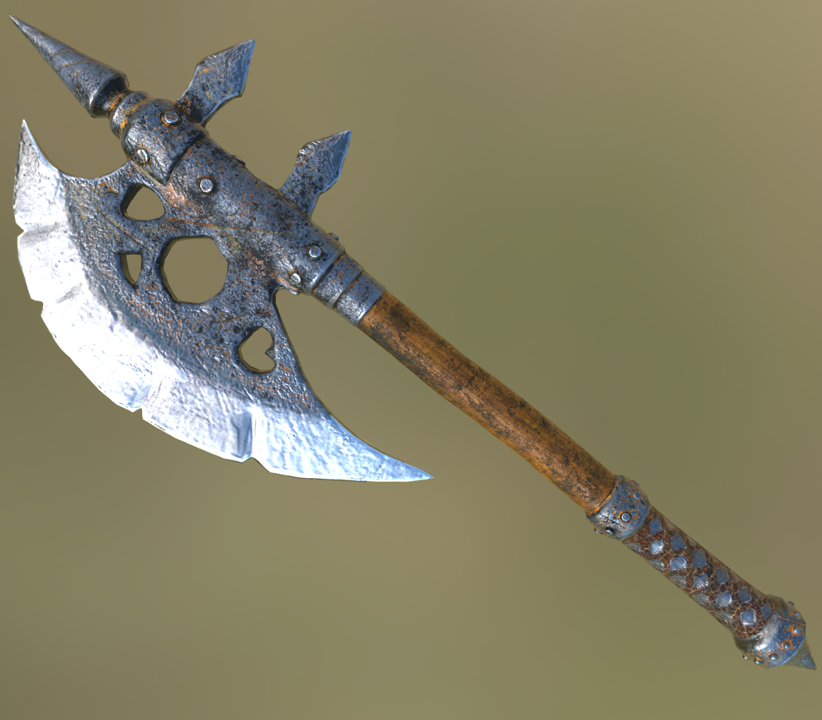 3d old axe