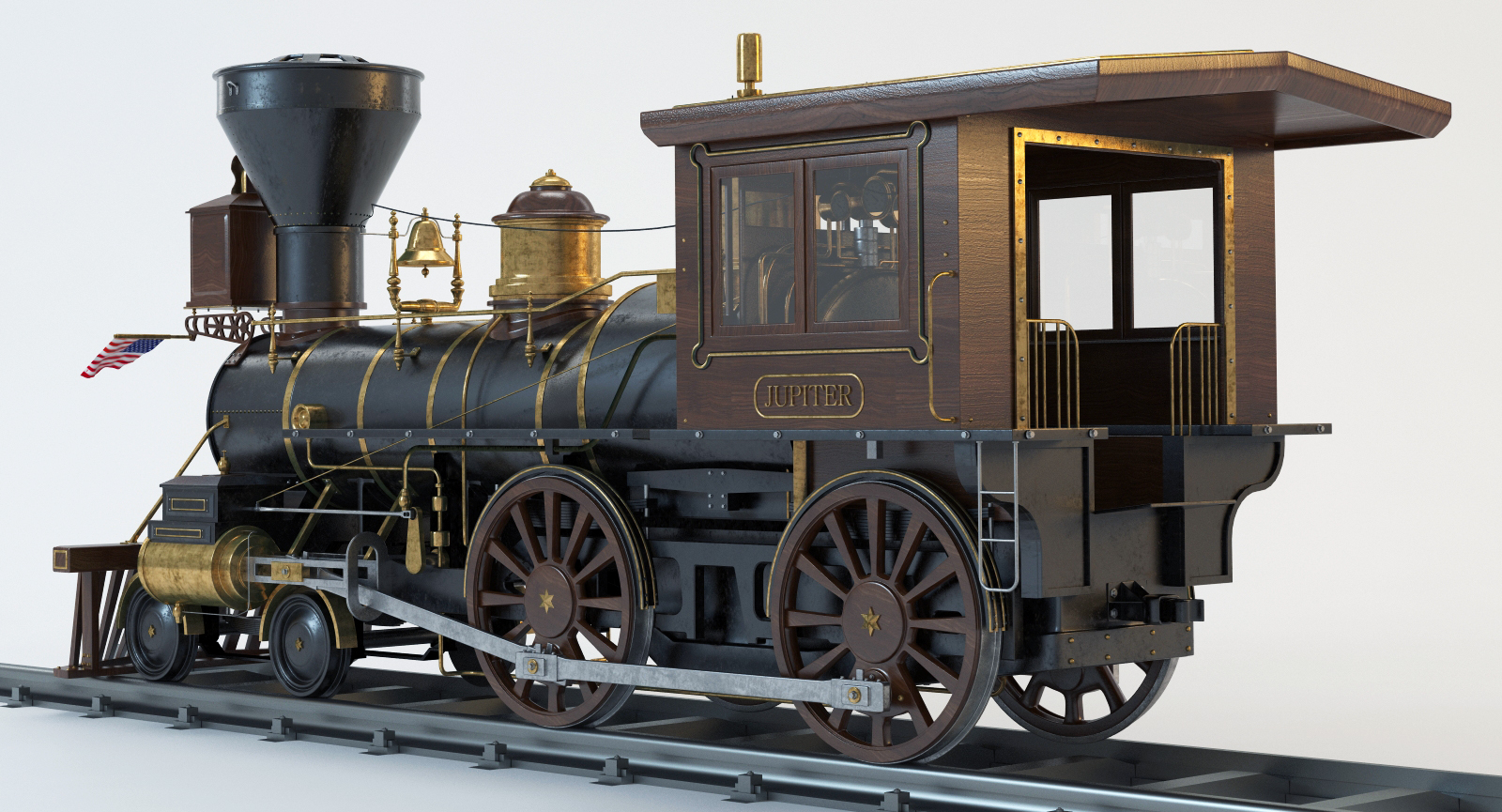 jupiter steam locomotive max