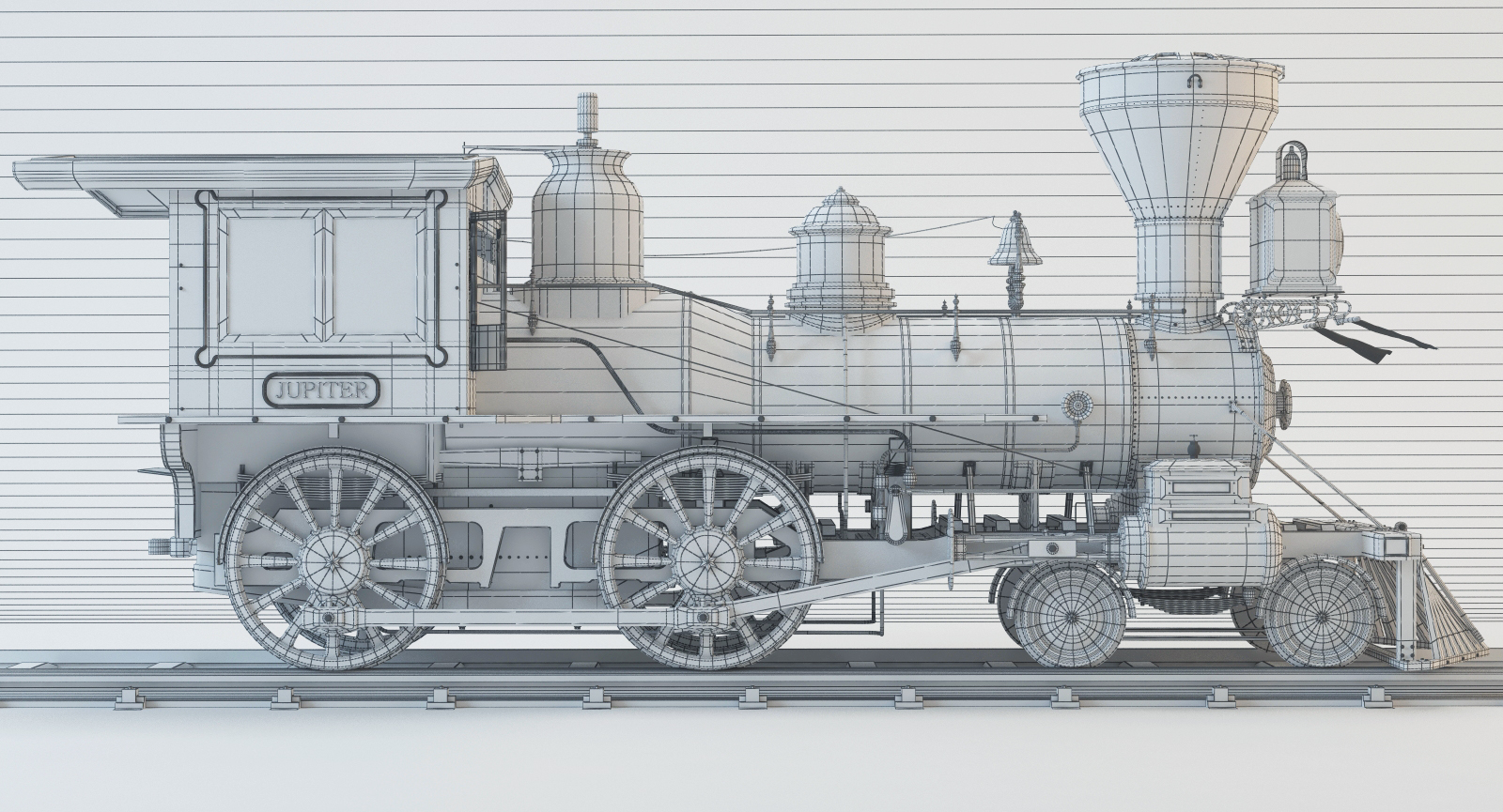 jupiter steam locomotive max