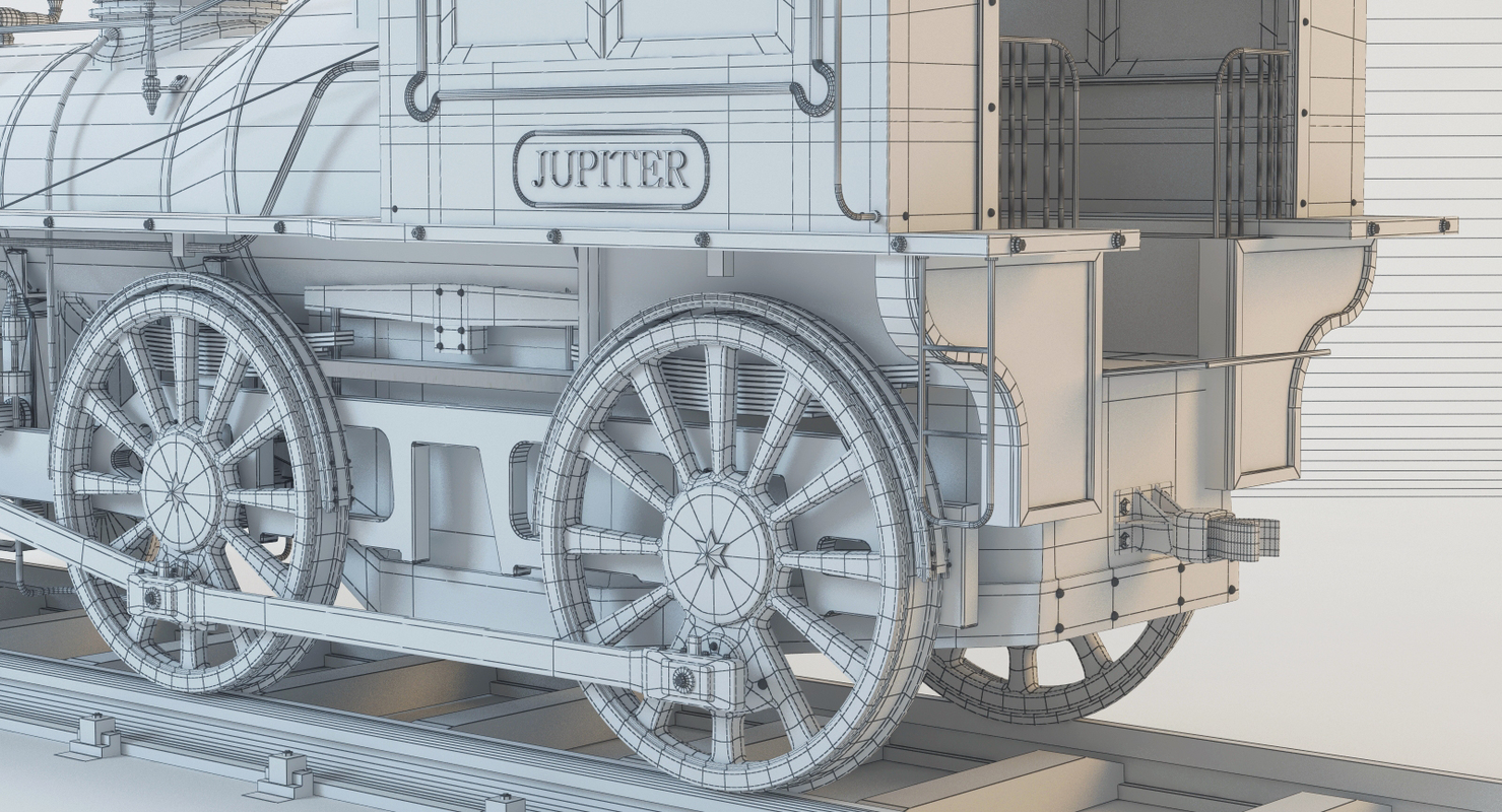 jupiter steam locomotive max