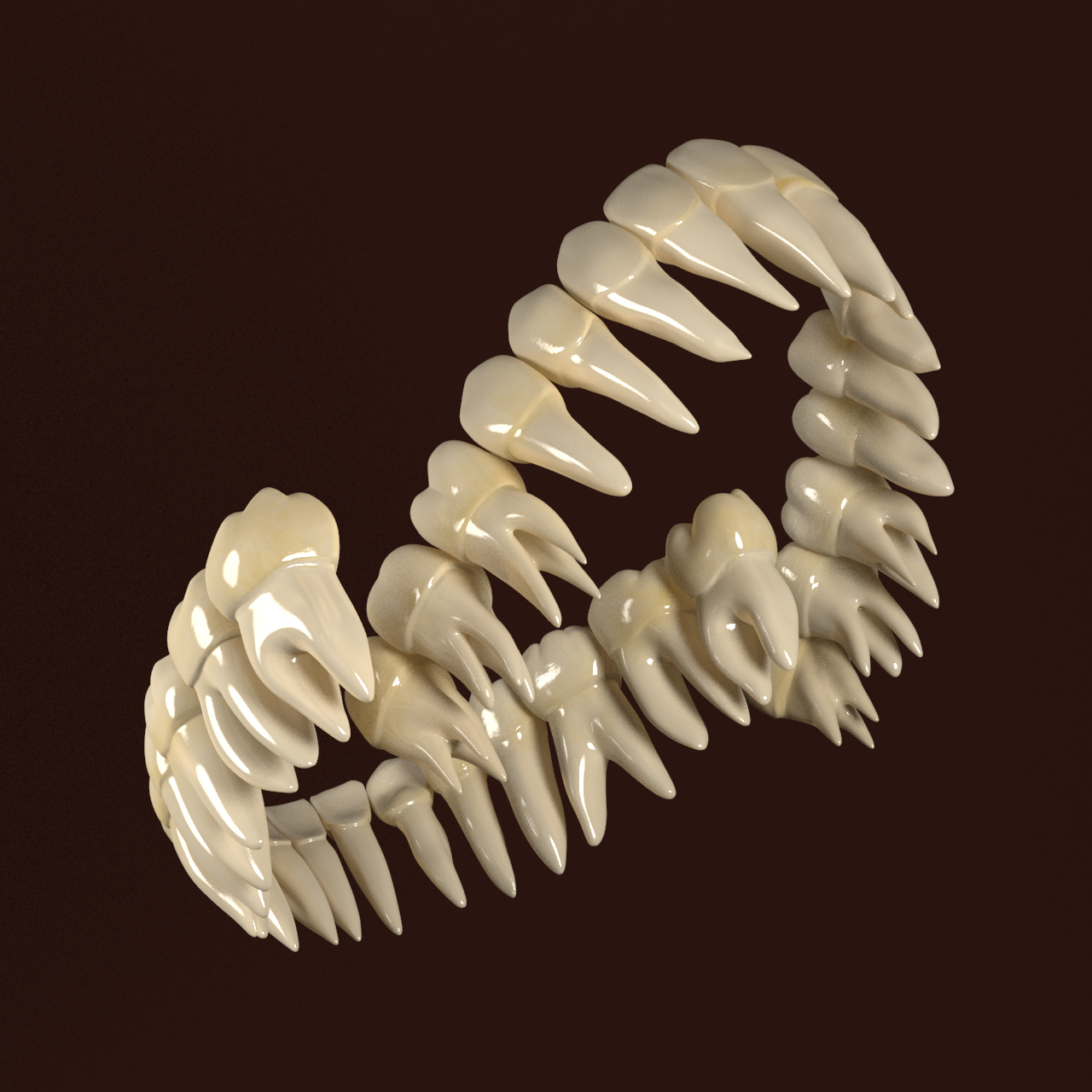 max realistic teeth gums tongue