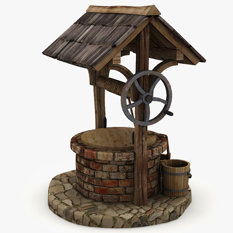 3d model of medieval water