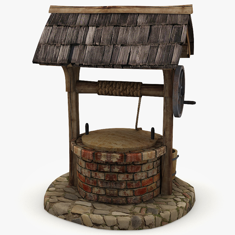 3d model of medieval water