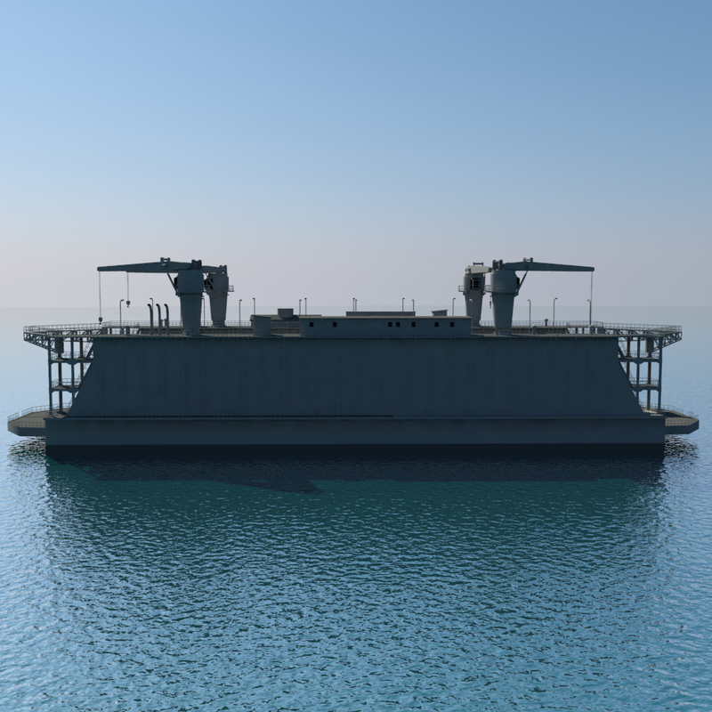 floating dock max