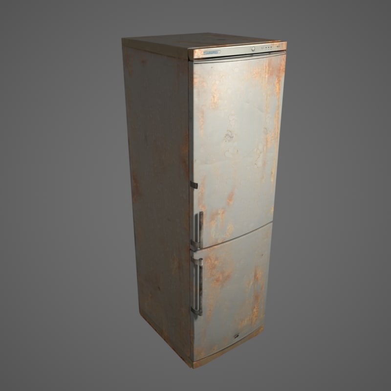 rusted refrigerator max