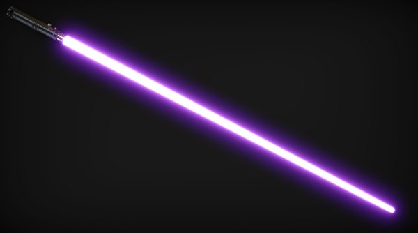 3d model of sith academy apprentice lightsaber