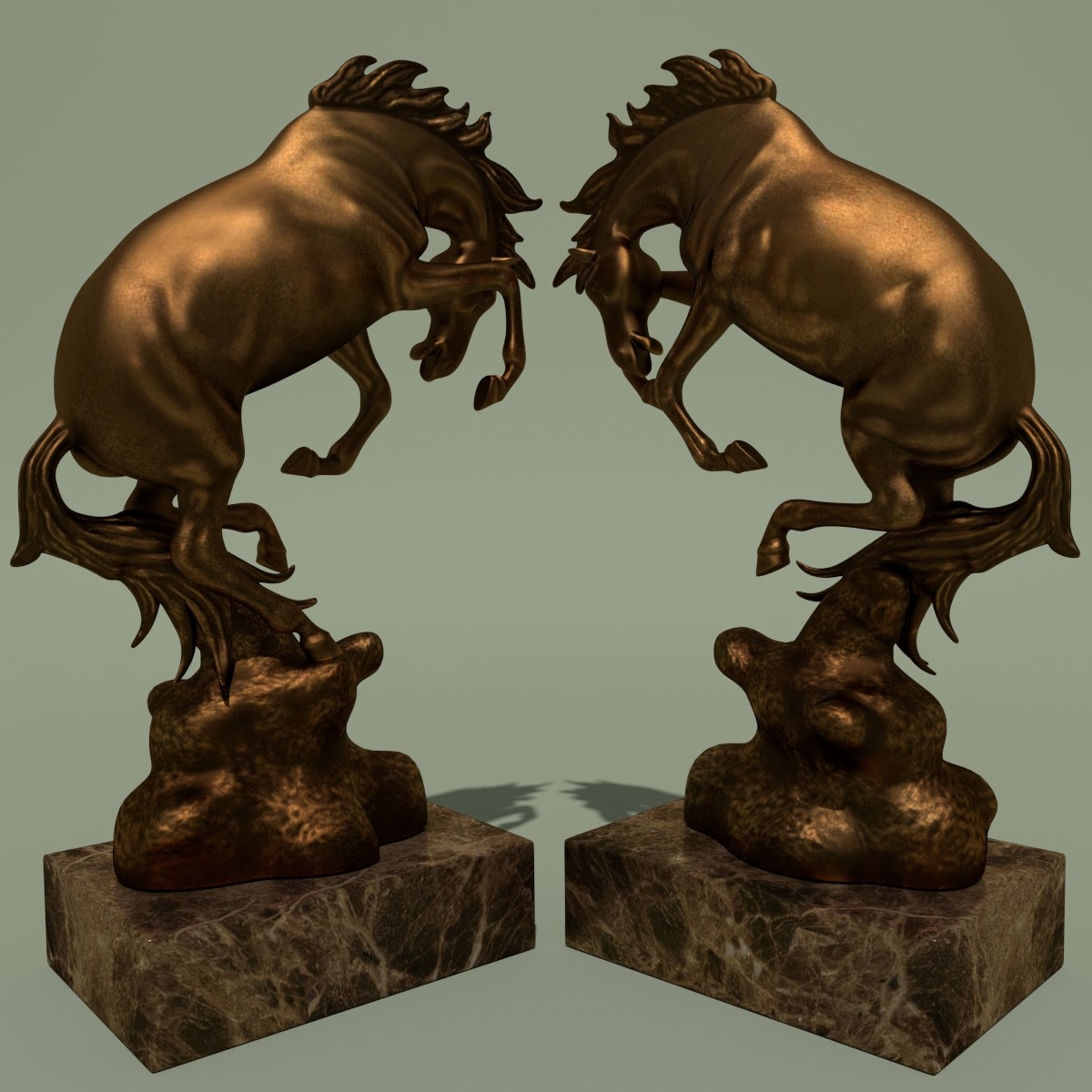 말 조상 2C 3D 모델 - TurboSquid 951020