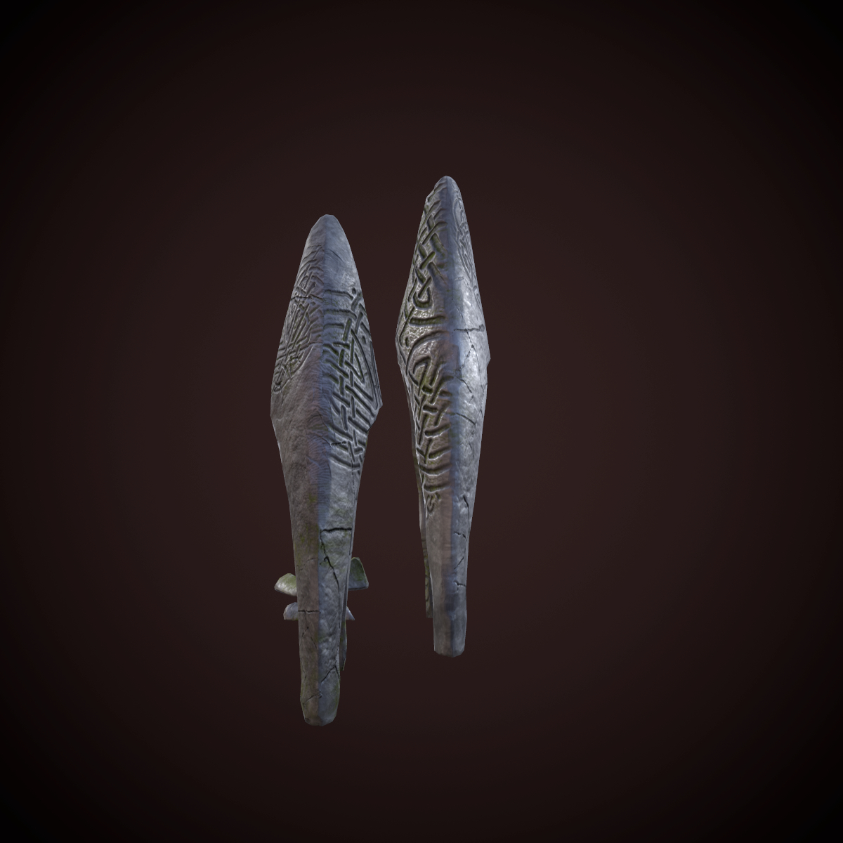 fantasy rune stones 3d x