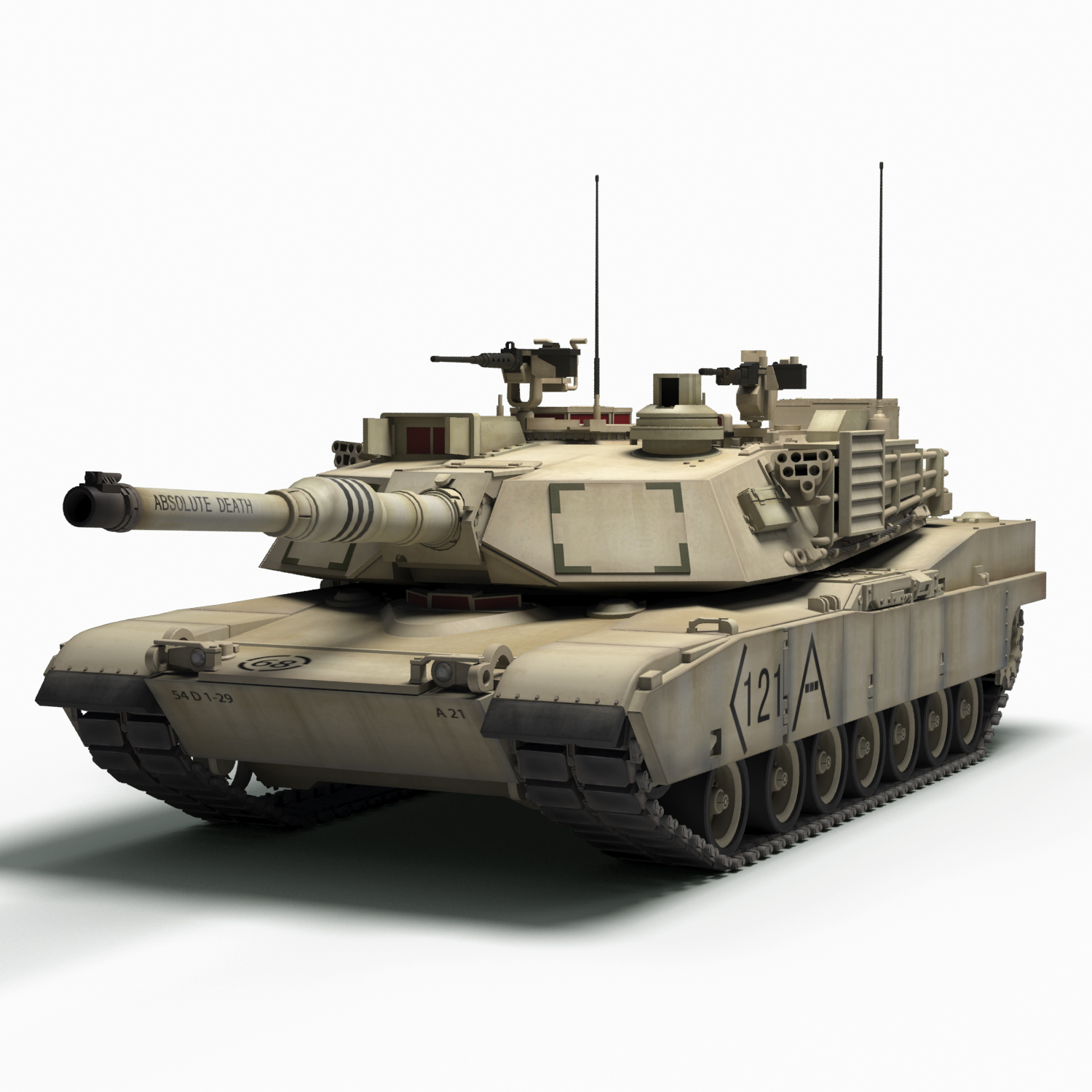 m1a2 abrams battle tank max