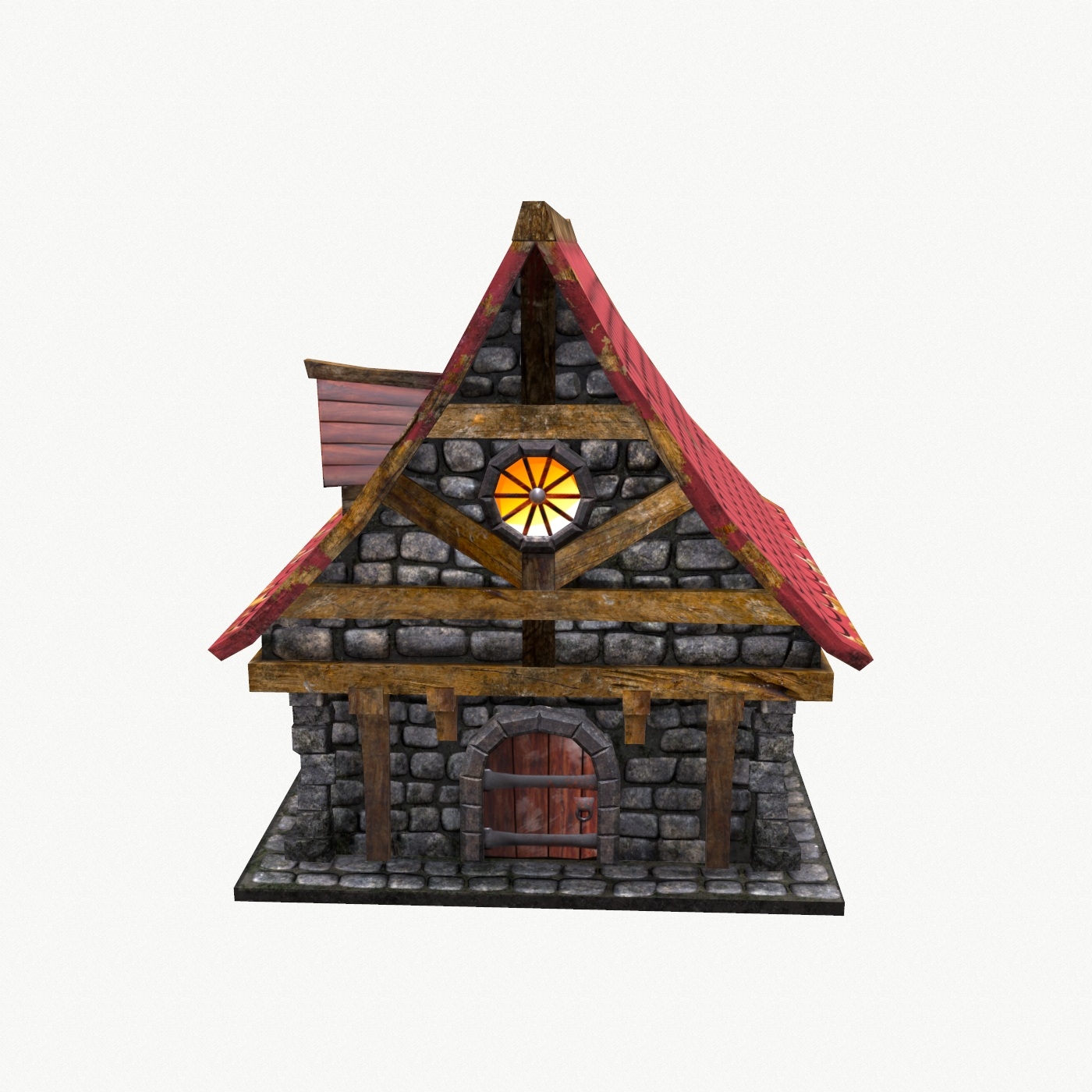 medieval house 3d model