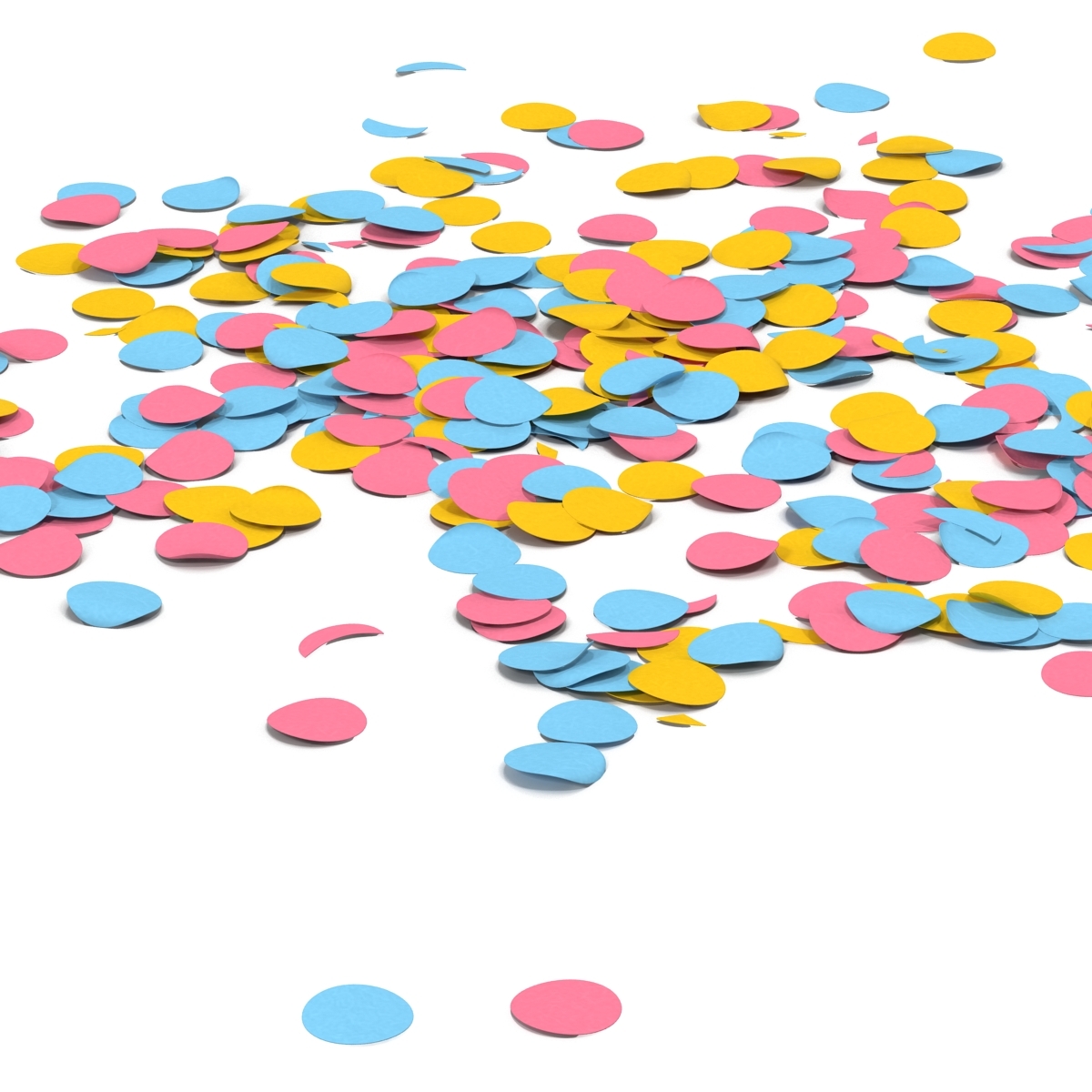 confetti colors 3d 3ds