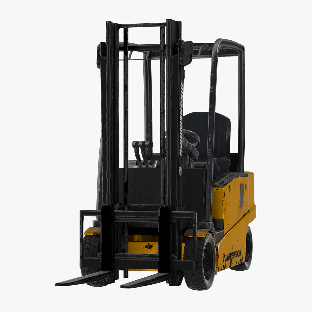 forklift jungheinrich 3d model