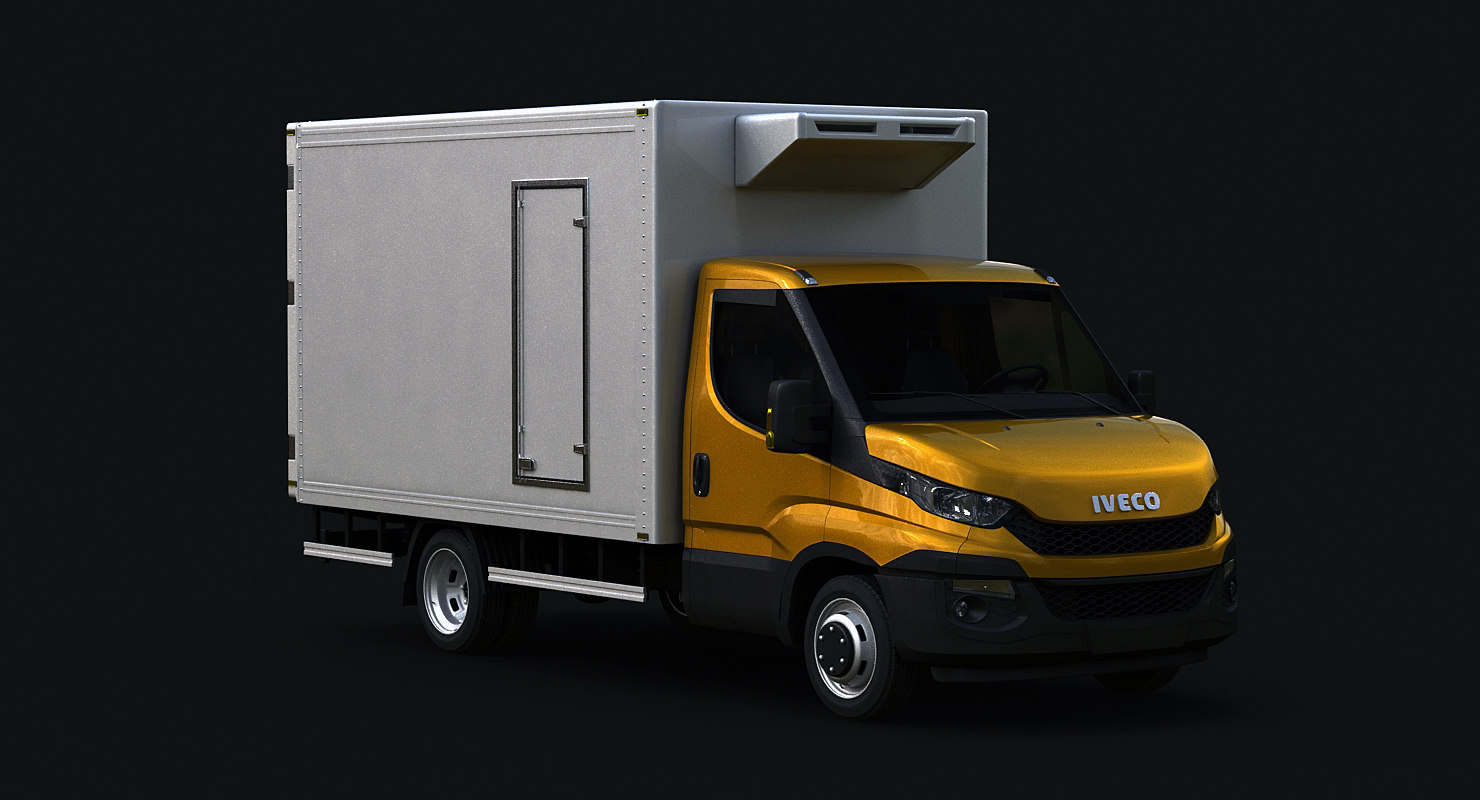 3d iveco daily 2016 box