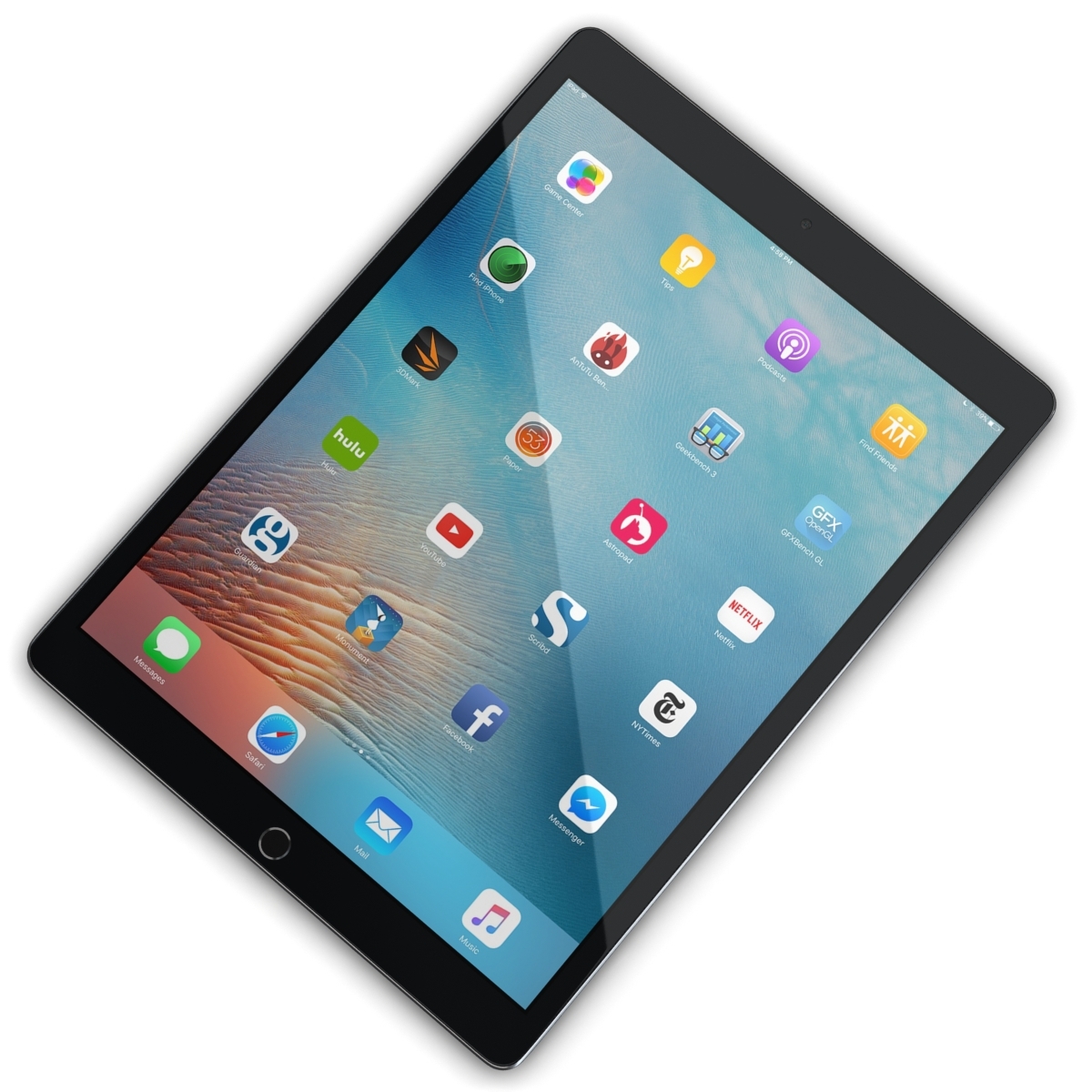 3d model apple ipad pro color