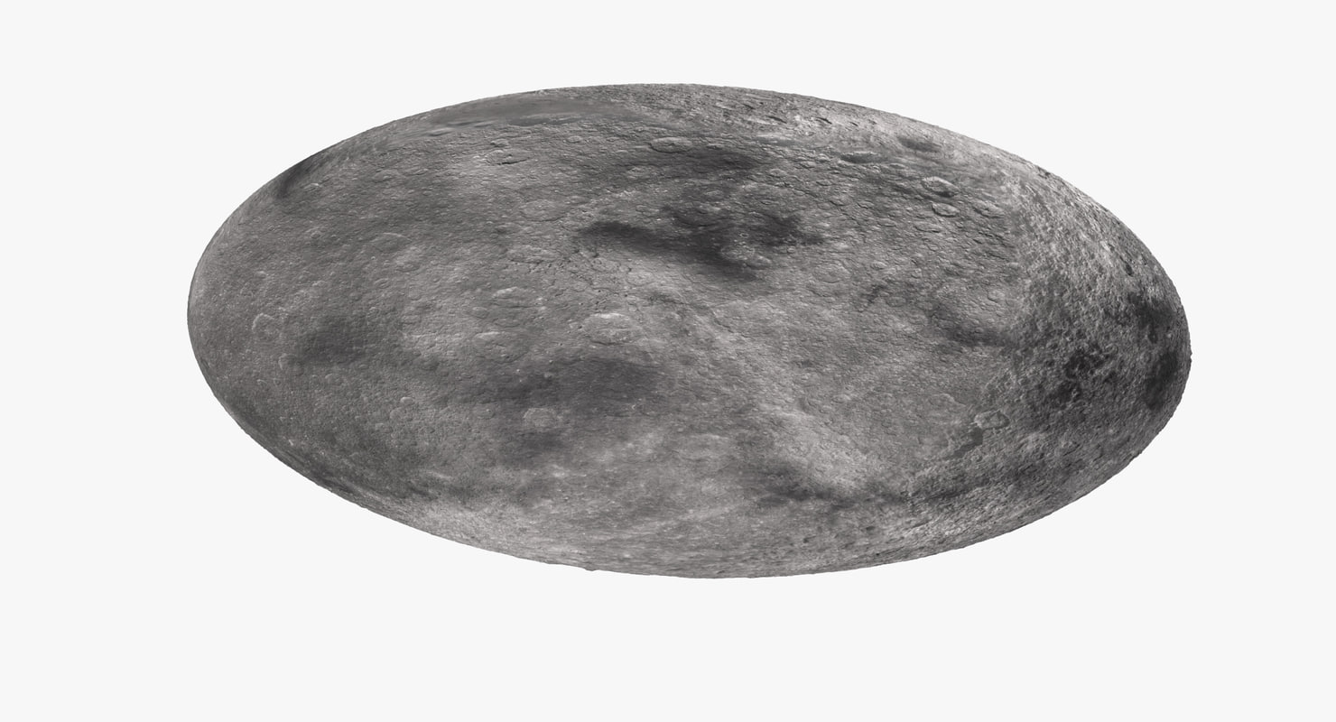 haumea planet 3d model