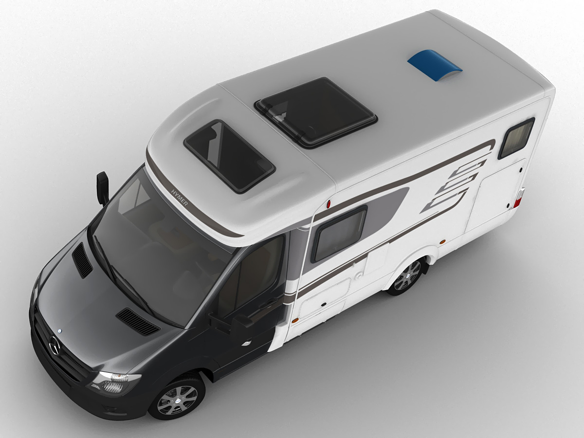 3d model hymer ml-t 580