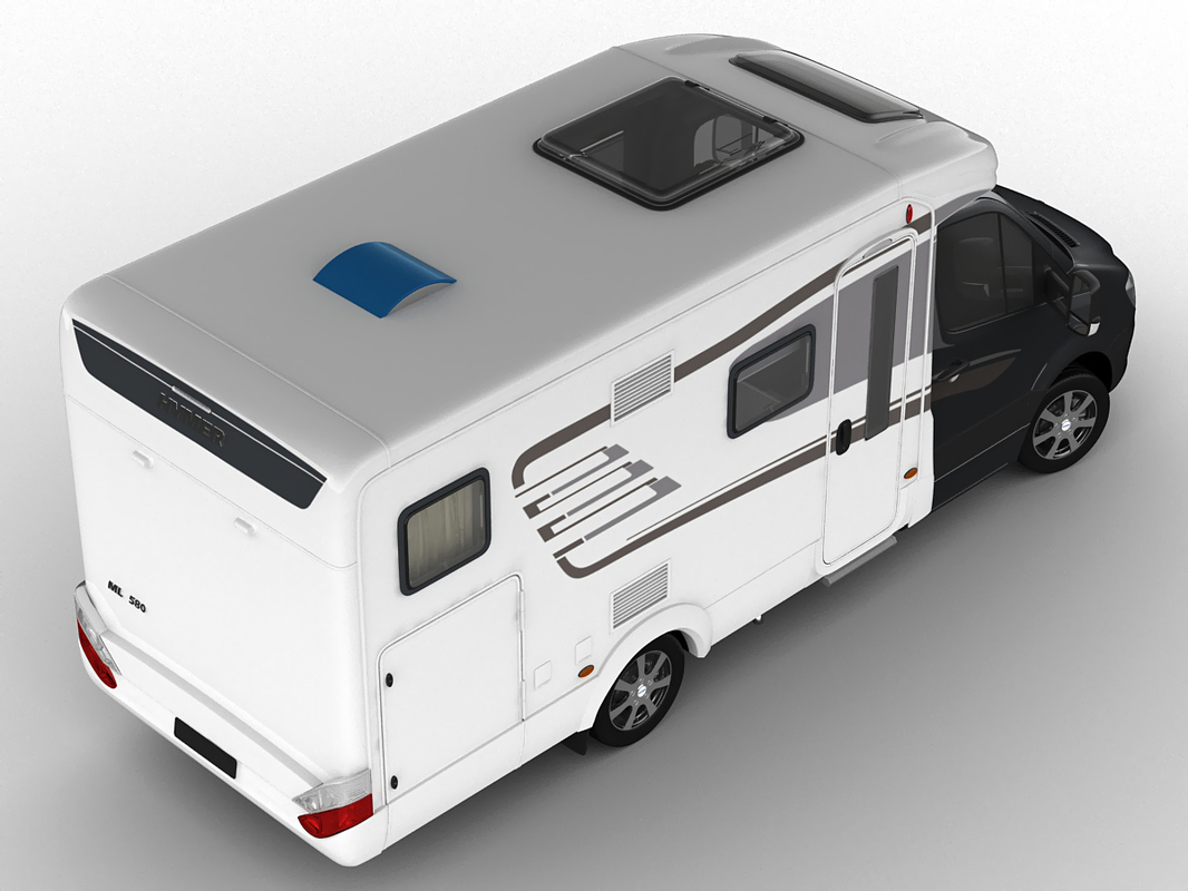 3d model hymer ml-t 580