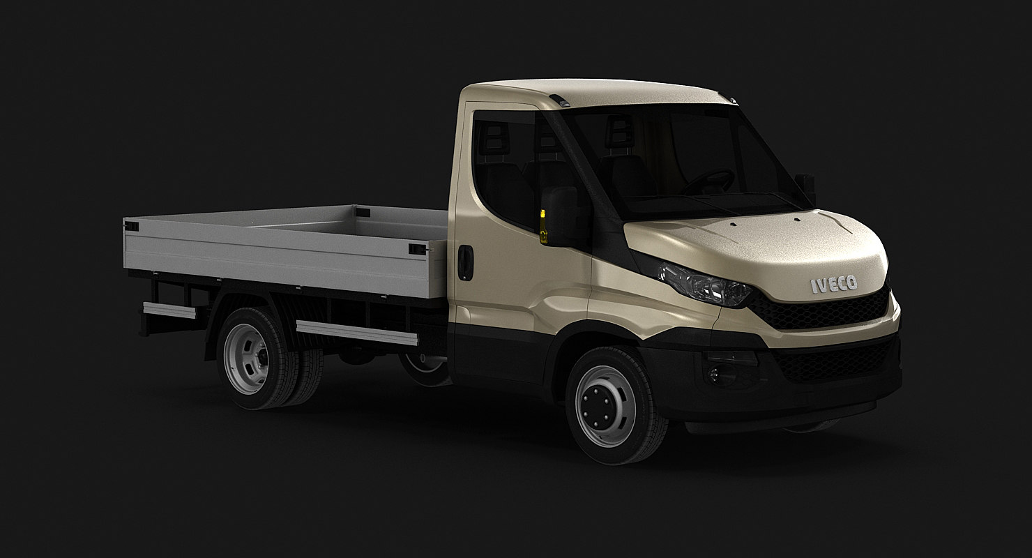 iveco daily pickup 2016 3d max