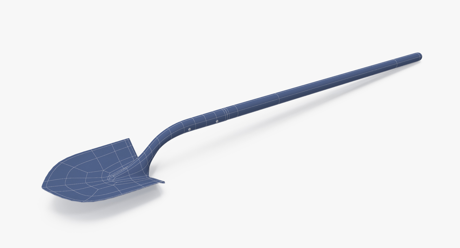 3d model shovel