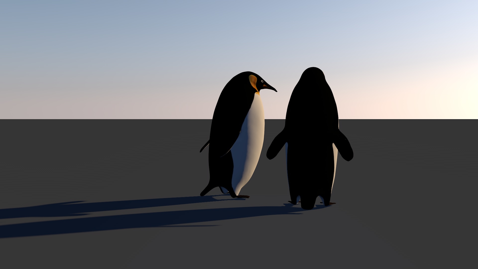 penguin 3d model