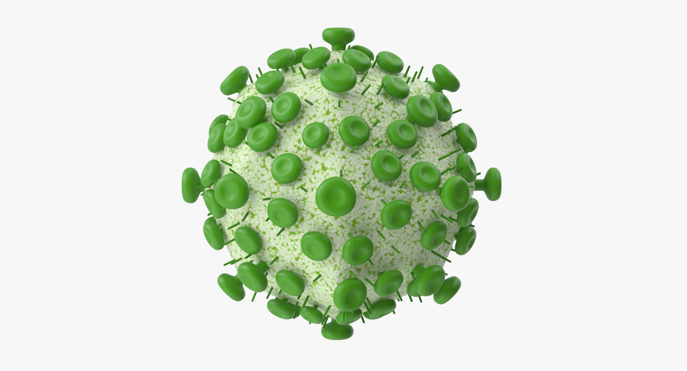 Célula do HIV Modelo 3D - TurboSquid 1000254
