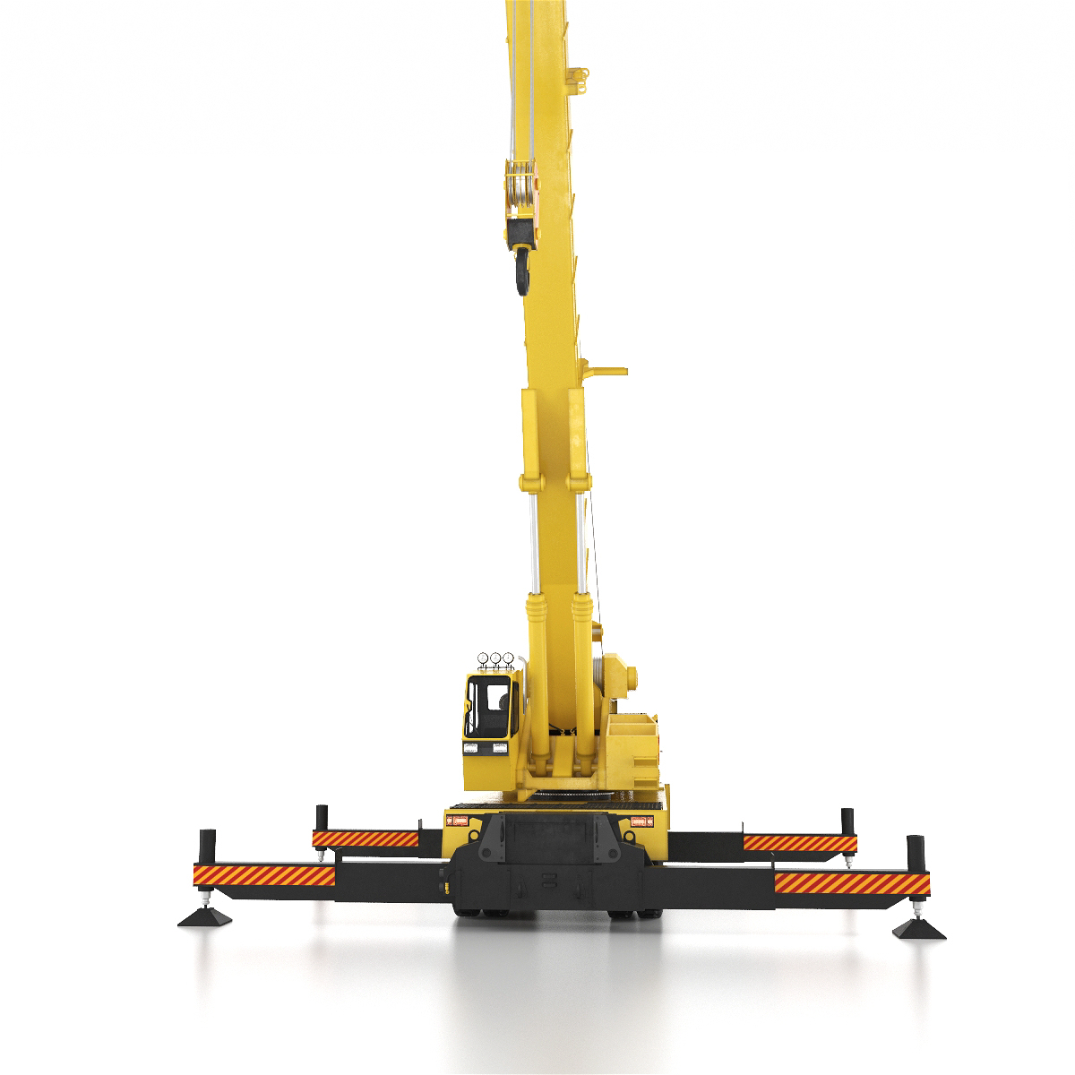3d mobile crane model