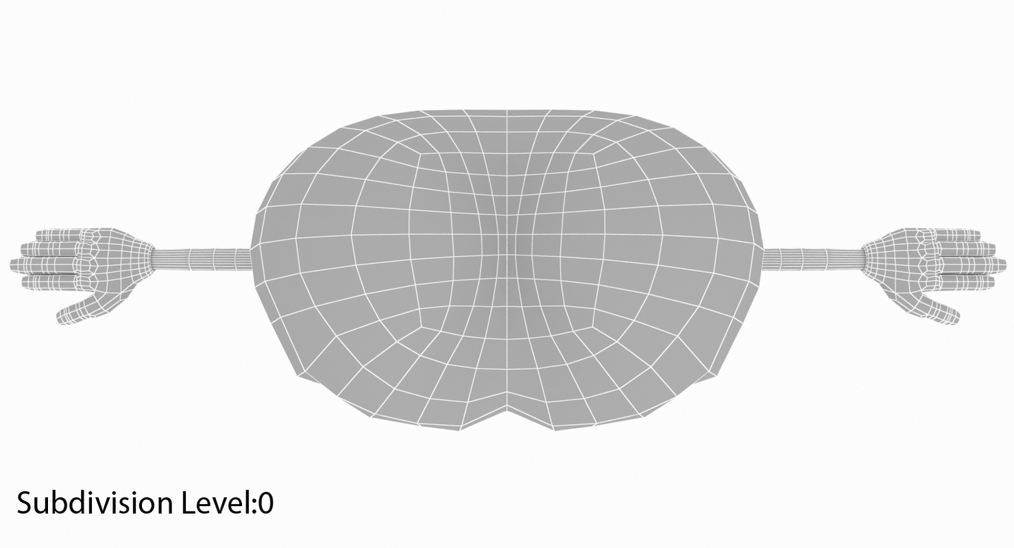 3d cartoon heart model