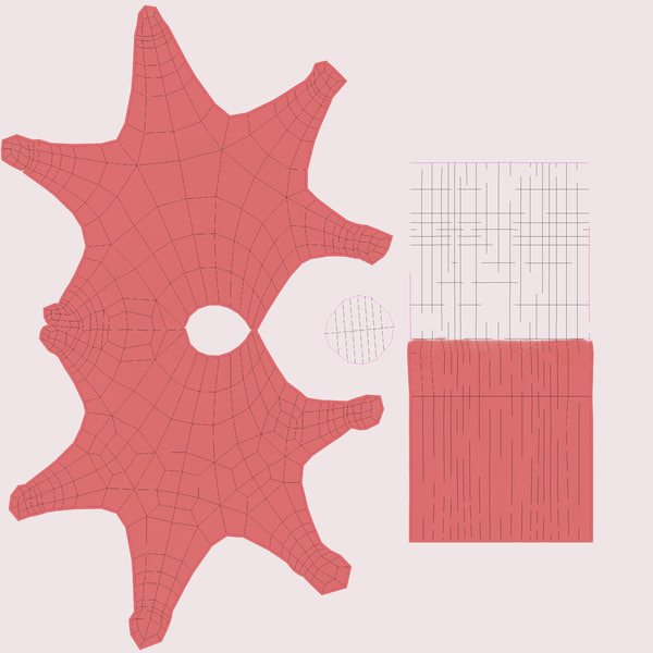 3d cartoon heart model