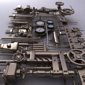 3d model of mechanism