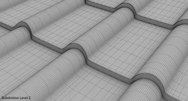 3 metal roofing 3d 3ds