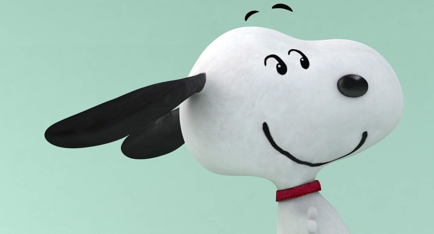 3d peanuts snoopy