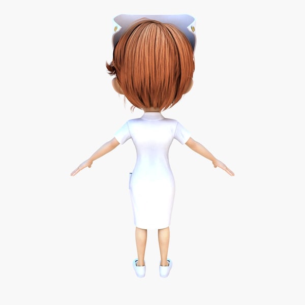 3d woman human girl model