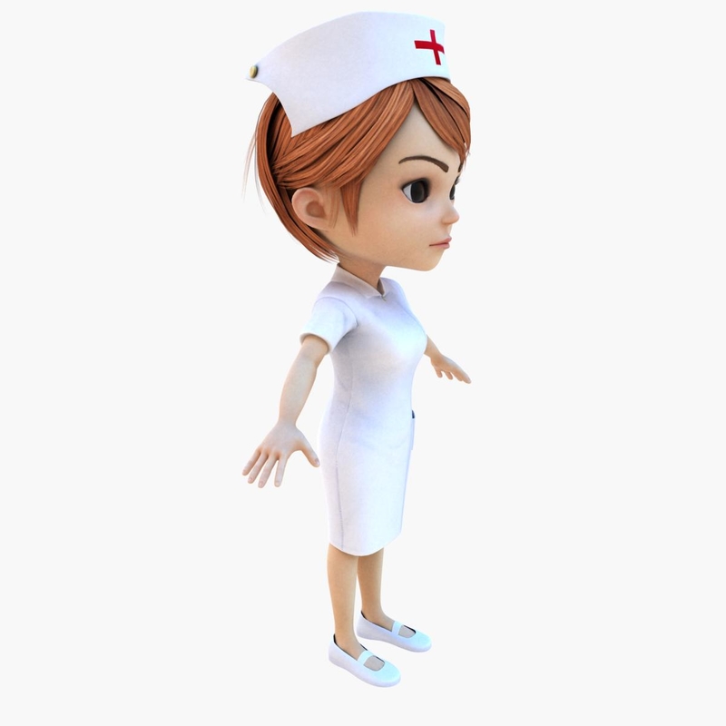 3d woman human girl model