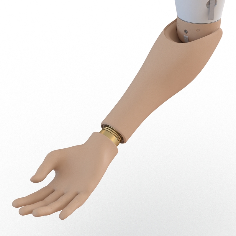 3d prosthetic arm model