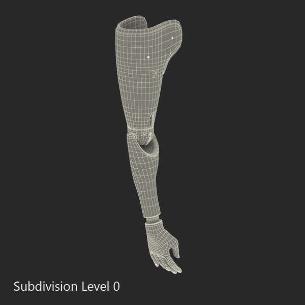 3d prosthetic arm model