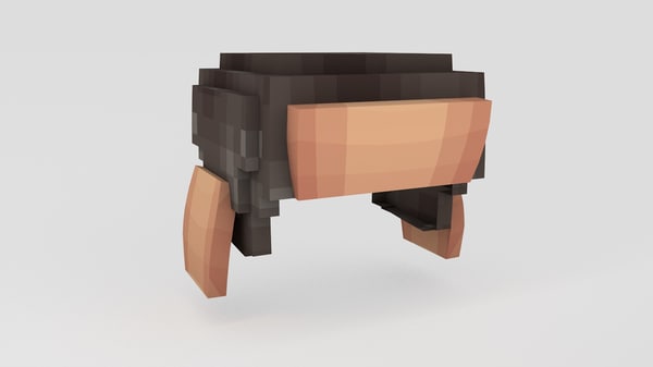 minecraft hats pack 3d c4d