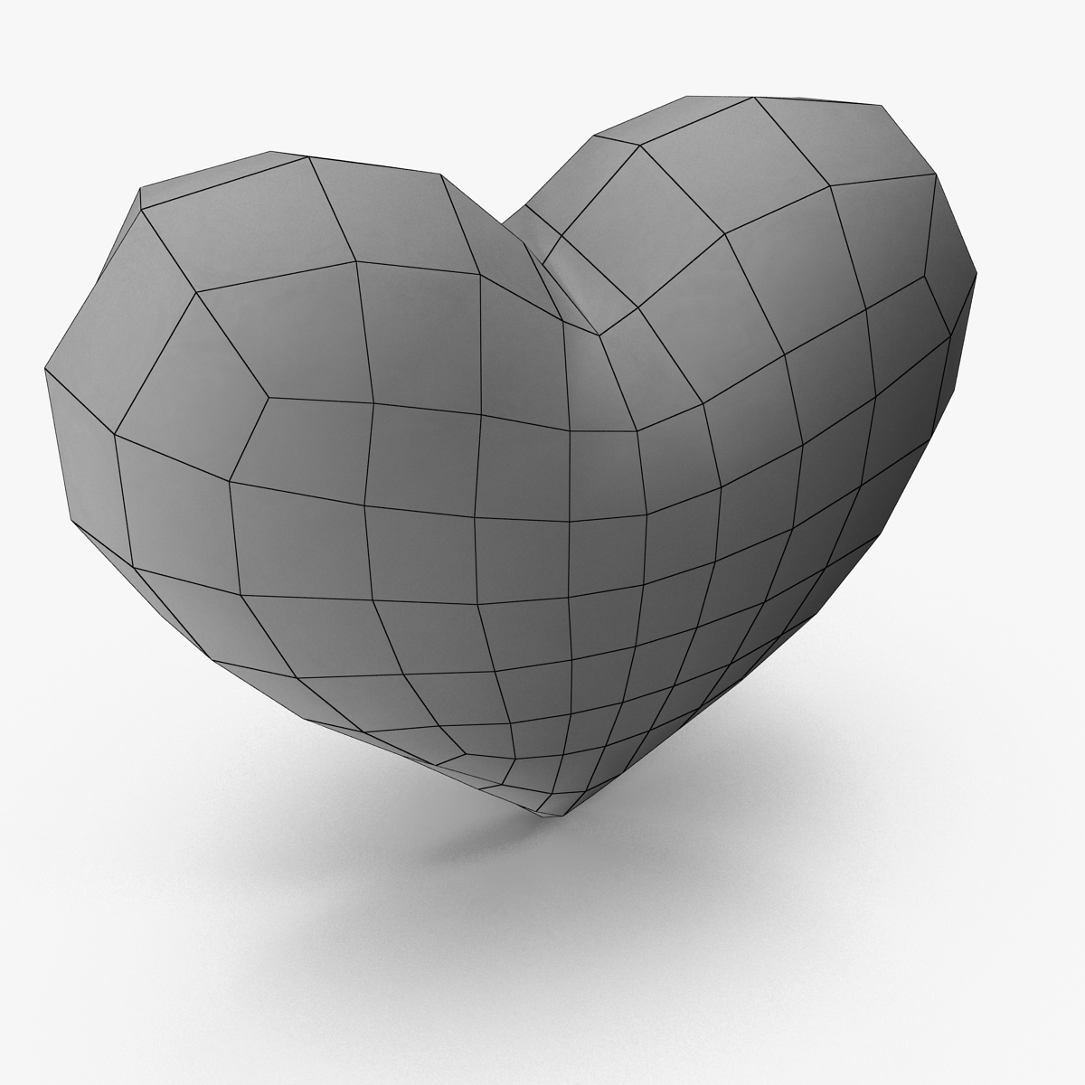 3d heart shape model