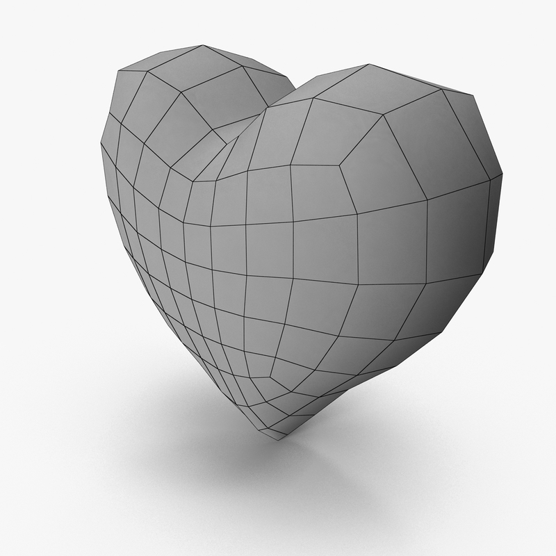 3d heart shape model