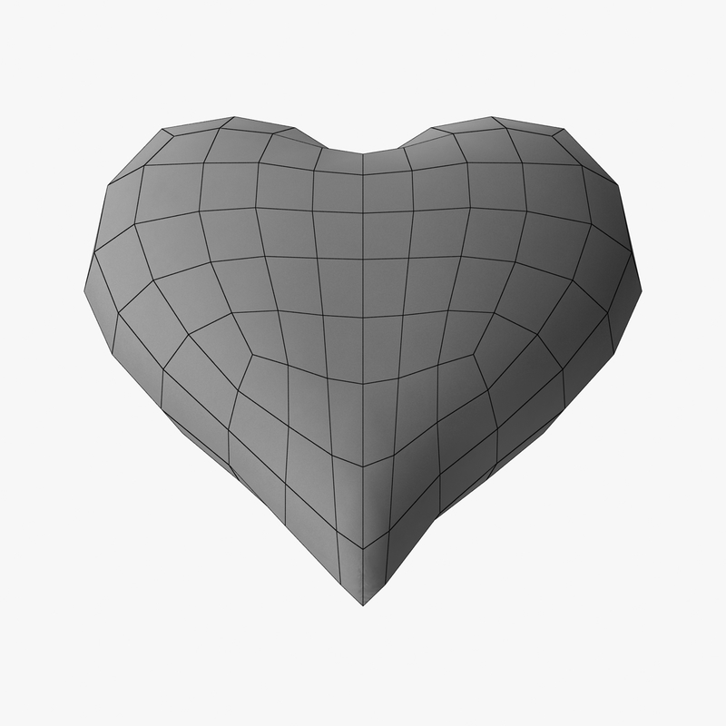 3d heart shape model