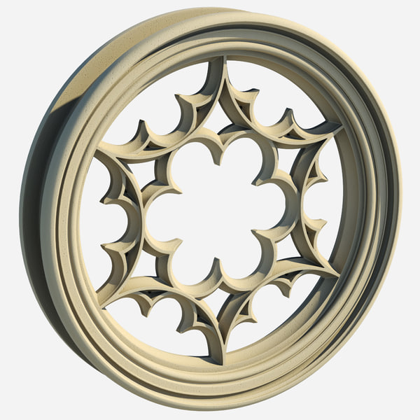 small gothic window 3ds