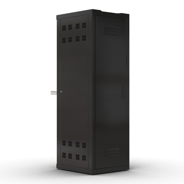 servers rack 3 3d model