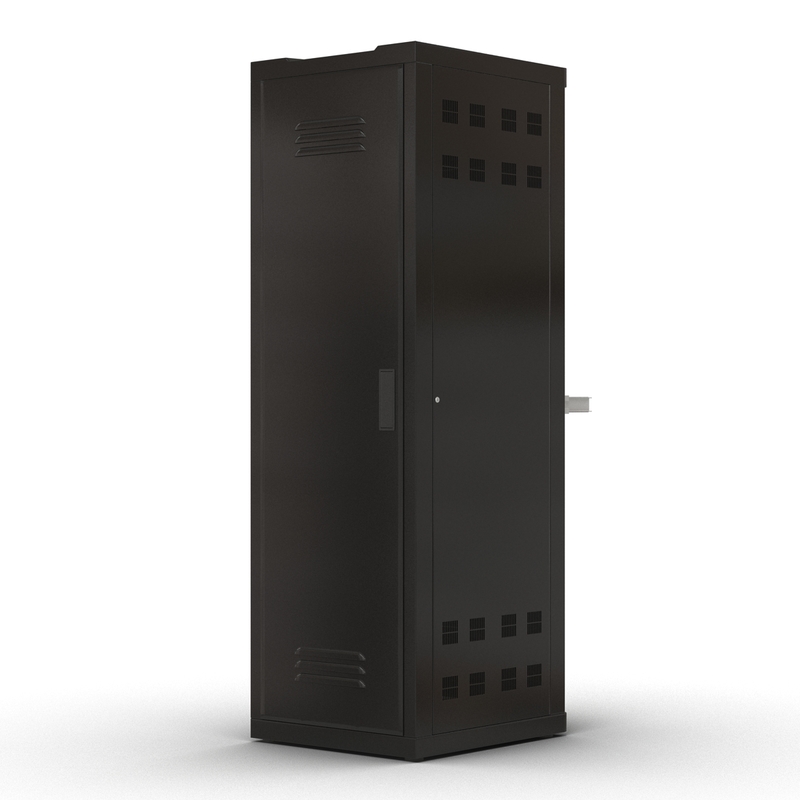 servers rack 3 3d model