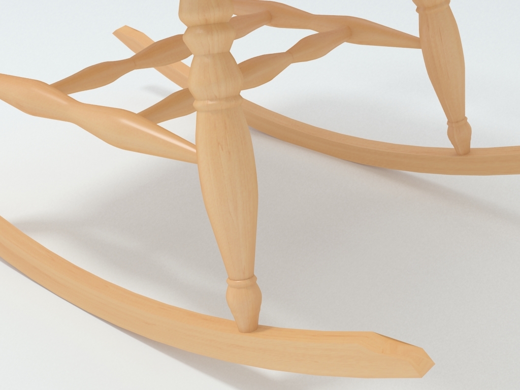 Cadeira de balanço Modelo 3D - TurboSquid 1001275