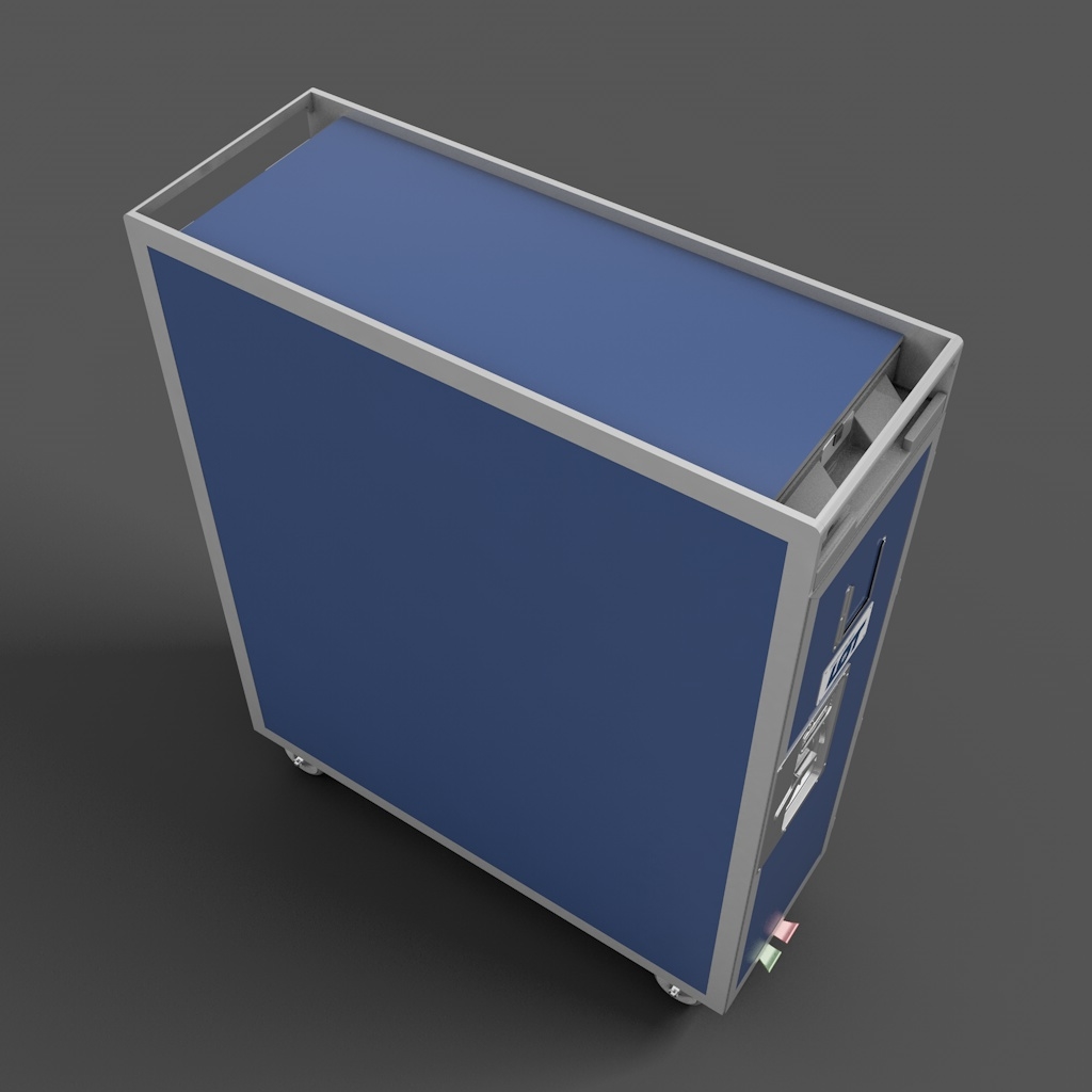3d airplane cart