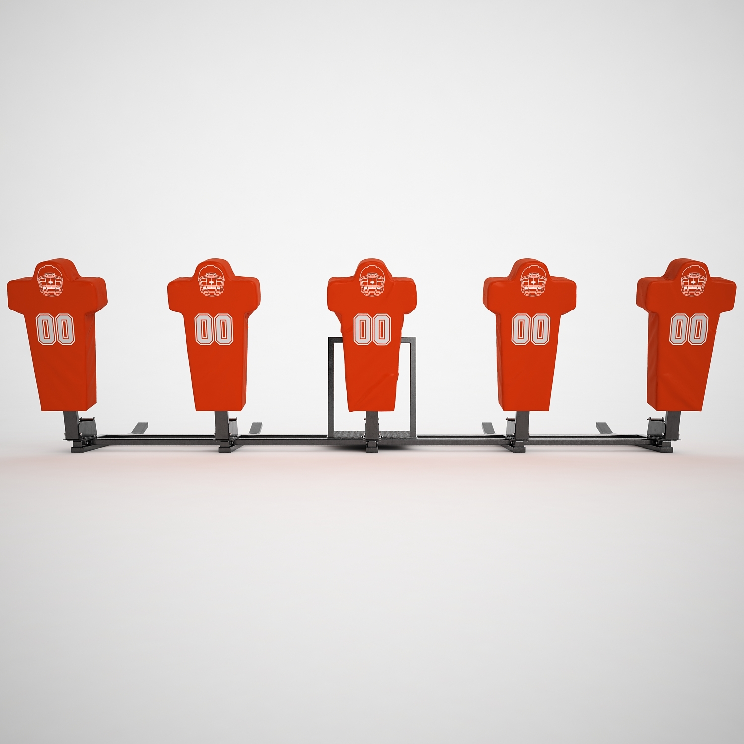 3d model football dummy training