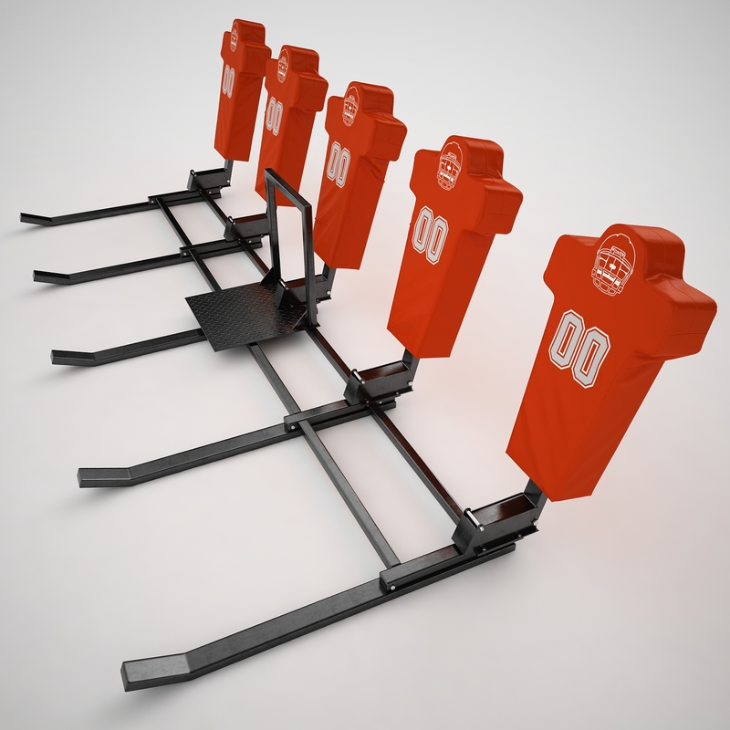 3d model football dummy training