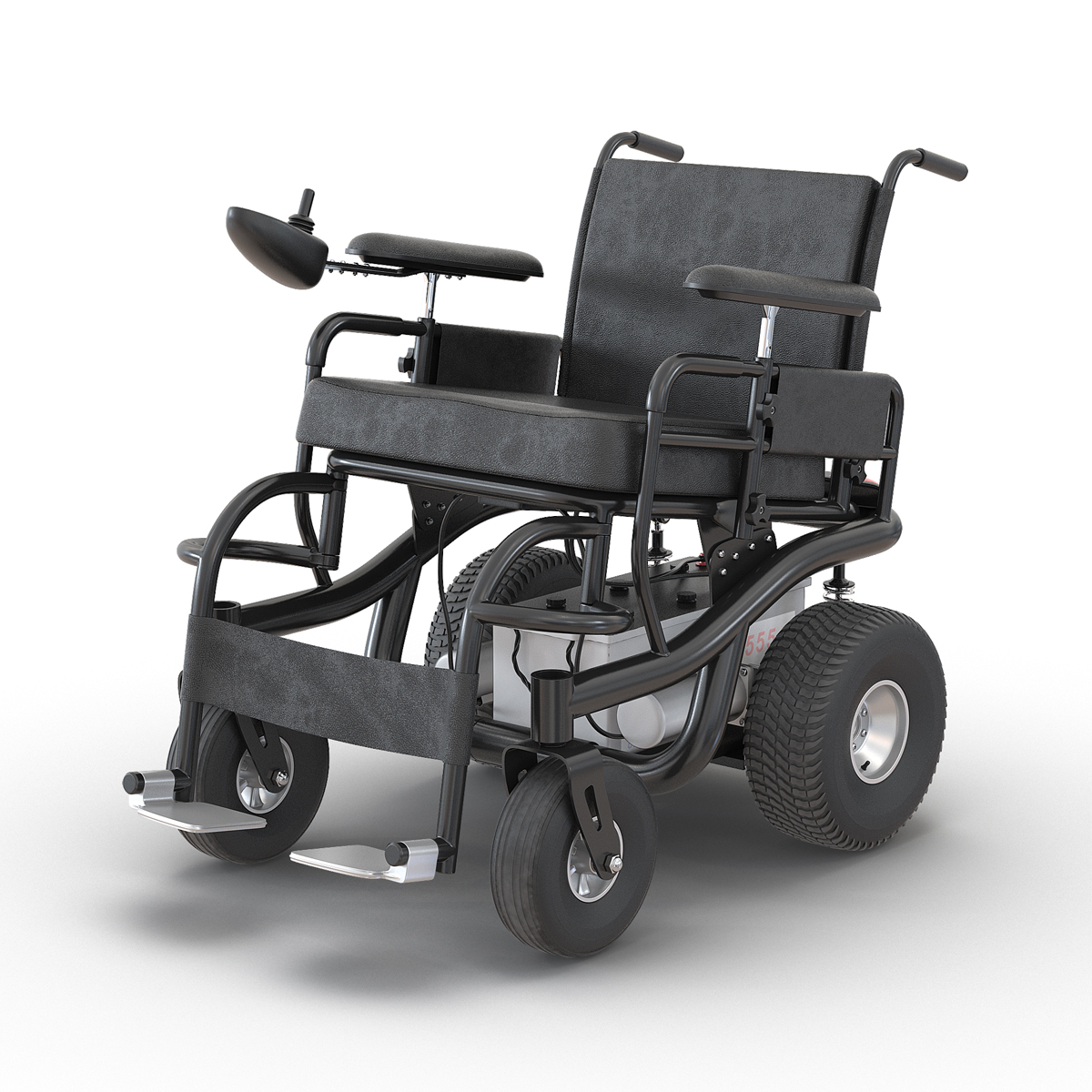 3d model powered wheelchair