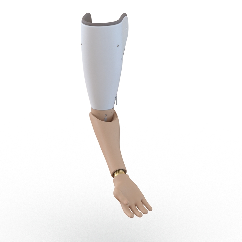 prosthetic arm rigged max