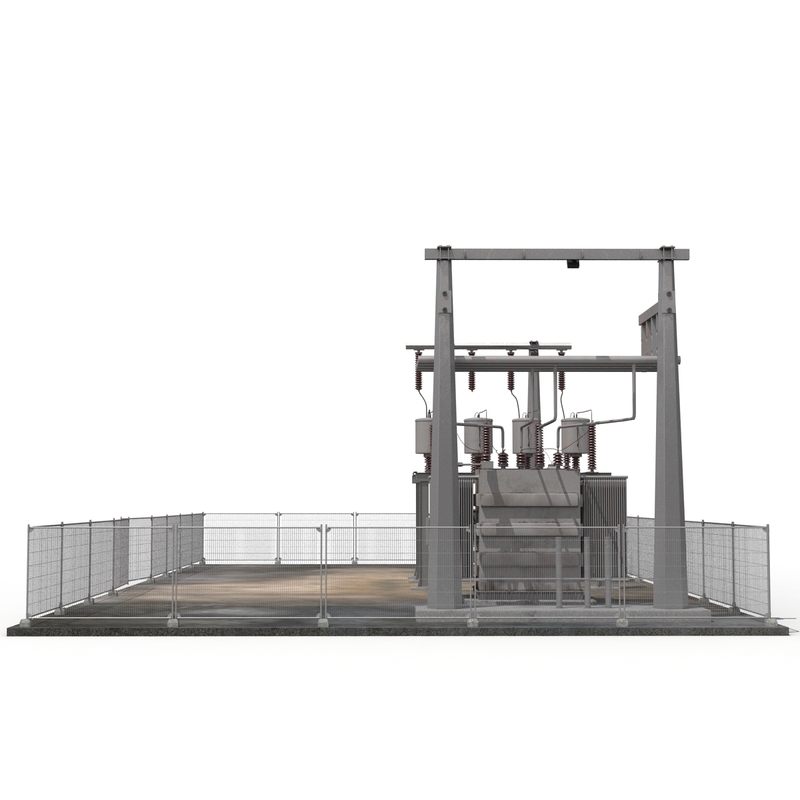 substation 2 3d model